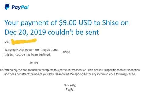 Paypal Error By Shiise On Deviantart