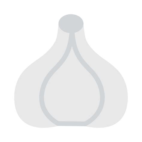 Garlic Vector Stall Flat Icon