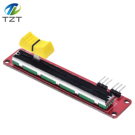 Tzt Slide Potentiometer 10k Linear Module Dual Output For Arduino Avr