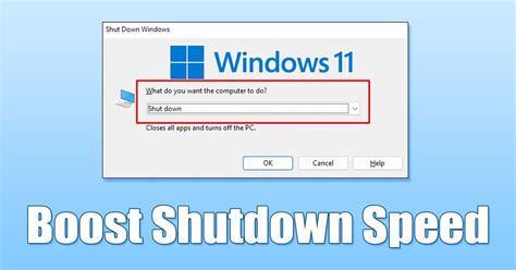 How To Increase Shutdown Speed In Windows 11 Full Guide