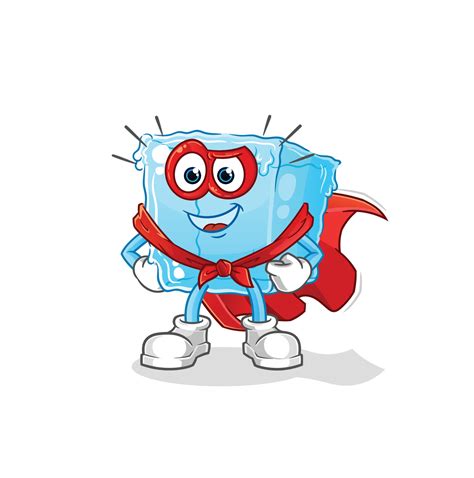Ice Cube Character Vector Vector Art At Vecteezy