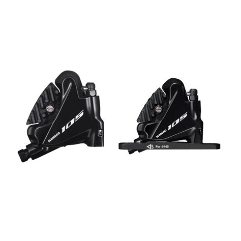 Shimano 105 油壓碟煞卡鉗 Br R7070 平裝式 Flat Mount 前後黑色卡鉗 蝦皮購物