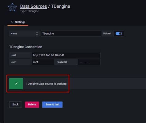 Tdengine整合grafana 《java？java！》 极客文档