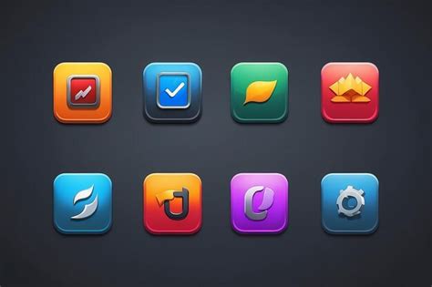 Theme App Icon Button Premium Ai Generated Image