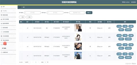 基于springbootvue校园失物招领网站的设计与实现前端失物招领网页设计 Csdn博客