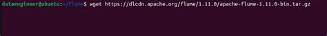 Installing Apache Flume On Ubuntu Projects Based Learning