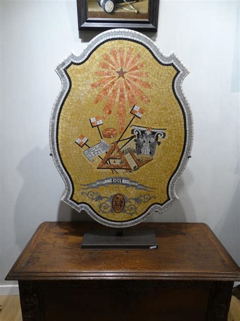 Masonic Items Collection Stein And Cedric Moermans Antiques