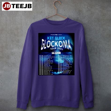 Key Glock Announces His 2023 Glockoma Tour Unisex T Shirt