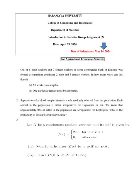 Introductn To Statistics Group Assignment2 Pdf Statistics Sampling Statistics