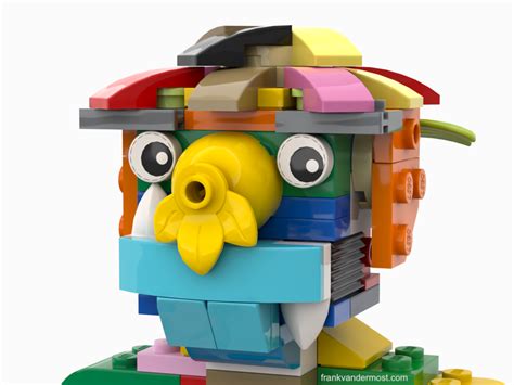 Lego Moc Color Troll By Frankvandermost Rebrickable Build With Lego