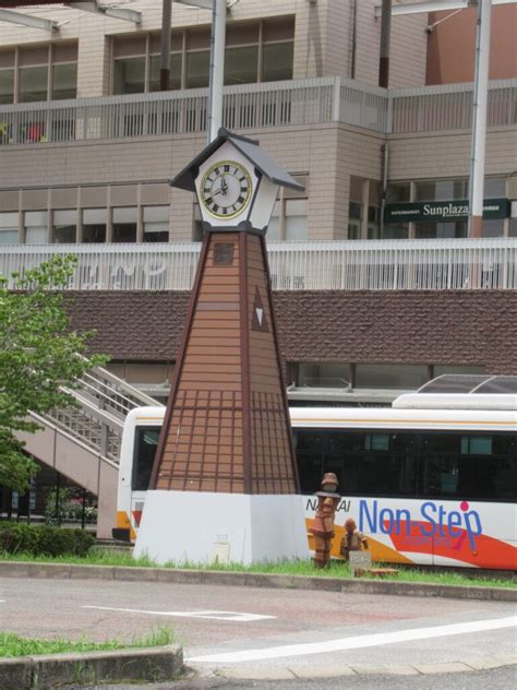 時計台とテラコッタドール三日市町駅 Doranekoweb