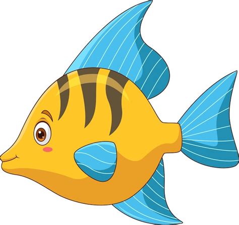 Premium Vector Cartoon Cute Summer Fish