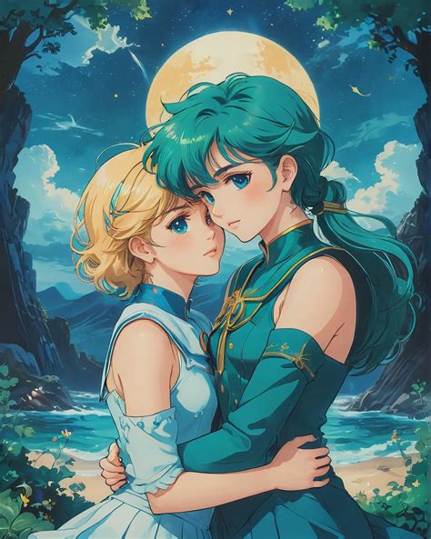 Sailor Uranus Neptune Free Ai Photo Generator Starryai