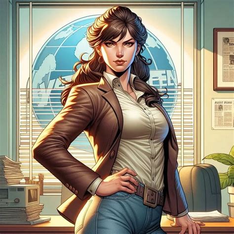 Lanalang Dailyplanet Dccomics Superman In 2024 Superman Art Lana