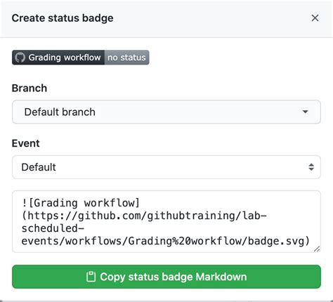 Add A Workflow Status Badge · Issue 1 · Githubtrainingexercise