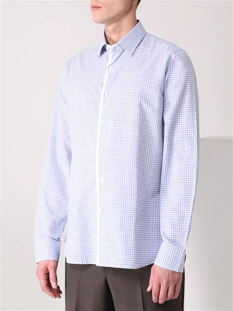 Рубашка Slim Fit хлопковая от CANALI за 25 360 рублей со скидкой 20% ...