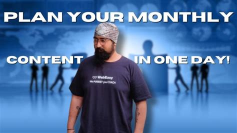 Lakshdeep Singh On Linkedin Plan Your Monthly Content In One Day