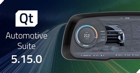 Qt Automotive Suite 5 15 0 Released