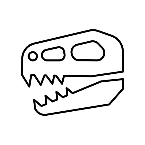 Fossil Line Icon 21618904 Vector Art At Vecteezy