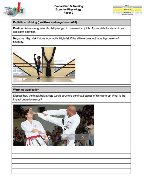 Preparation And Training Methods A Level P E Chapter 4 2 Teaching