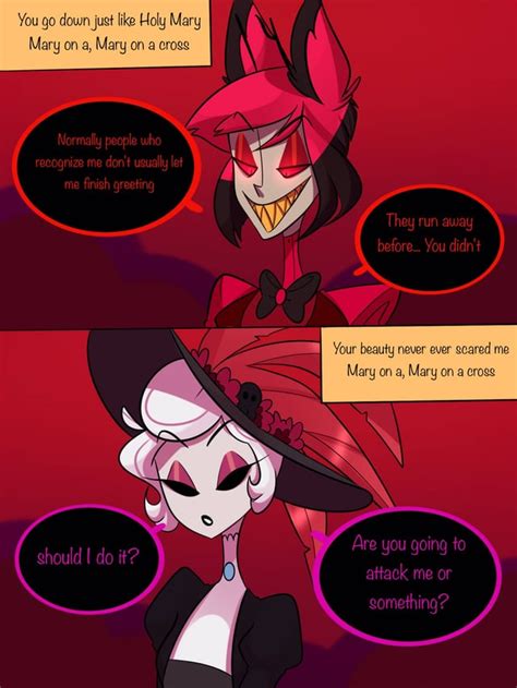 Your Beauty Never Ever Scared Me 🌹🦌art By Il6mio9mondo Rhazbinhotel