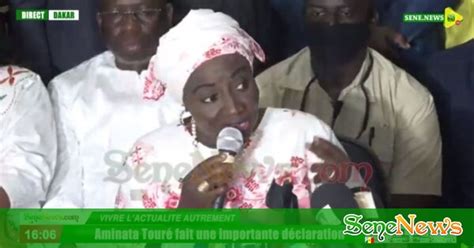 Aminata Touré Révèle Enfin Ce Qui Sest Passé Ce Que Macky Sall M