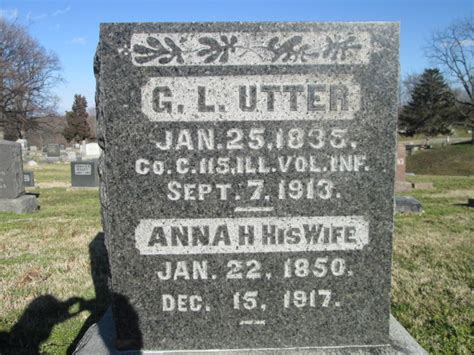 Anna H Wiley Utter 1850 1917 Homenaje De Find A Grave