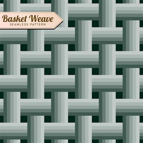 Premium Vector Colorful Basket Weave Seamless Pattern