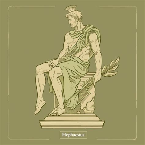 Premium Vector Hephaestus