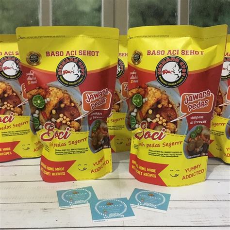 Jual Boci Baso Aci Bandung Cimahi Pedas Bakso Aci Shopee Indonesia