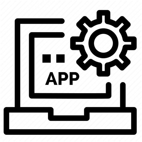 App Coding Develop Development Programming Icon Download On
