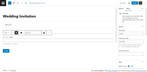 How To Create Rsvp Forms In Wordpress Jetformbuilder Crocoblock