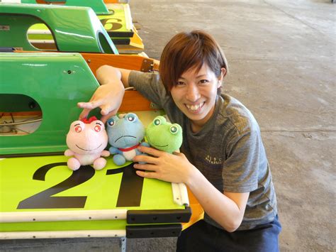 ボートレース尼崎 ～～お弟子さんのお話ﾟ ﾟﾉ～～ 静岡支部の長嶋万記選手の登場です♪