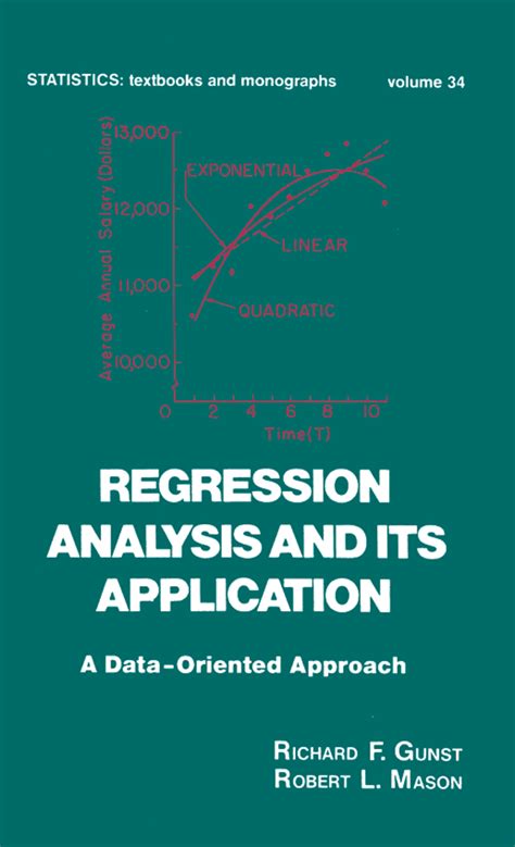Regression Analysis And Its Application A Data Oriented Approach 1st Edition Premiumjs Store