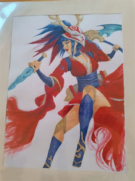 Akali Fanart R Akalimains