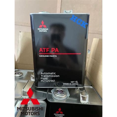 MITSUBISHI TRITON VGT 2015 KL3T ATF PA AUTO TRANSMISSION FLUID 4LITRE ...