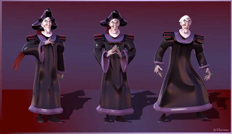 3d Judge Claude Frollo By Jcthornton On Deviantart