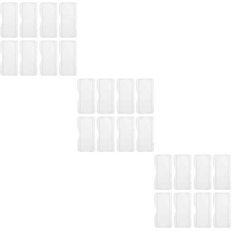 300 Pcs Clip Storage Shelves Plastic Microscope Slides Container Box Pp