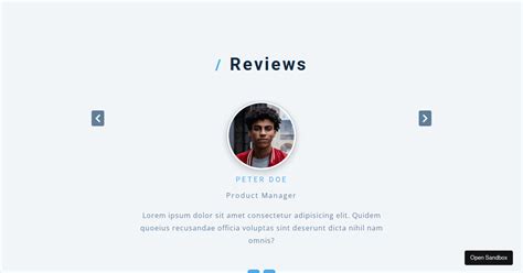 Slider Data Codesandbox