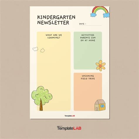 19 Creative Preschool Newsletter Templates Free