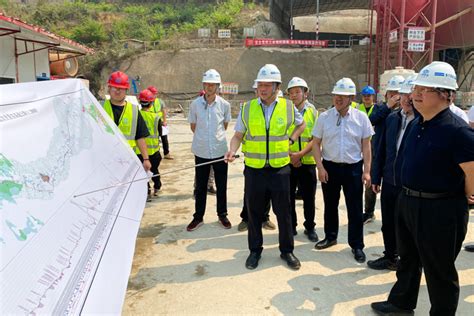 副省长郭大进调研景宁高速项目 集团要闻 云南建投集团