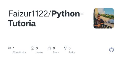 Github Faizur1122python Tutoria