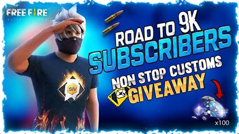 Free Fire Live Giveaway Ff Live Custom Room Ff Live Guild Test