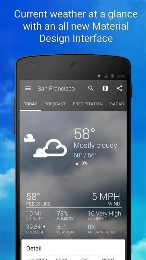 Top 10 Best Android Apps Weather July 2018