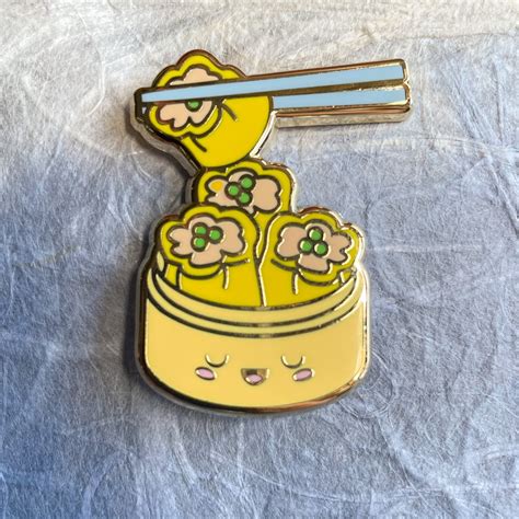 Dim Sum Enamel Pin Shop Sairen