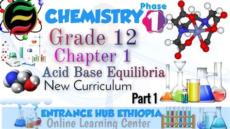 Chemistry Grade 12 Unit 1 Part 1 Youtube