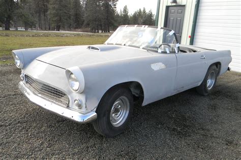No Reserve 1955 Ford Thunderbird 3 Speed Project For Sale On BaT