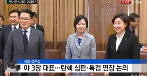 개헌 국민투표 합의 야3당 대통령선거 때 개헌안 국민투표 하자