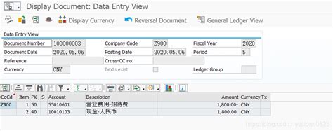 Sap Fi 系列 019 会计凭证的冲销和反记账 Sap反记账是什么意思 举例 Csdn博客