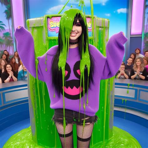 Emo Girl Gets Slimed On Messy Game Show By Messysexy On Deviantart